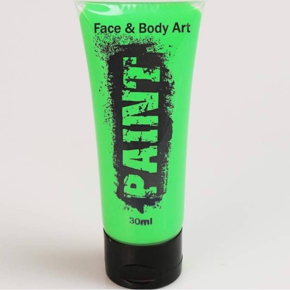 Makeup | Bodypaint Tube Green 3 Ml Halloween Green Face Paint Body ...